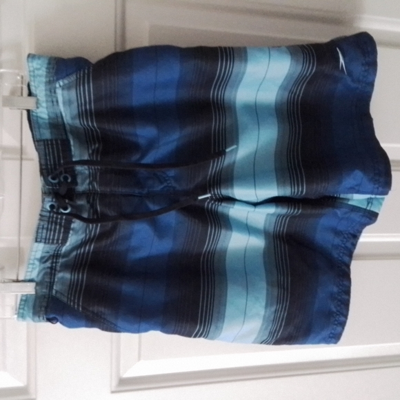 Speedo | Swim | Speedo Mens Blue Board Shorts Trunks With Netted Briefs ...